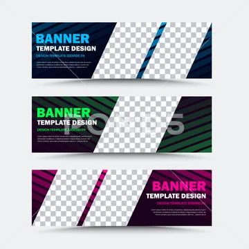 Set of vector banner templates.: Royalty Free #239985474