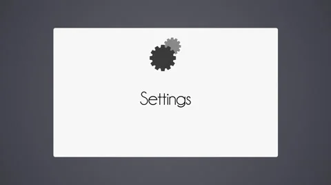 Android Settings Stock Video Footage | Royalty Free Android Settings ...