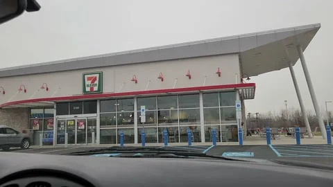 Seven Eleven 7 Gas Station Convenience S... | Stock Video | Pond5
