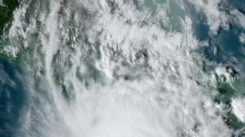 Severe major CAT 5 hurricane OTIS in Aca... | Stock Video | Pond5