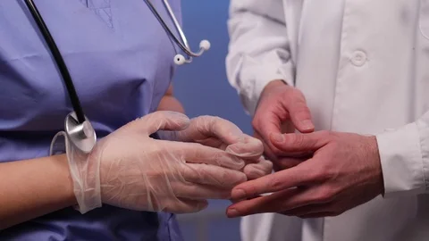 Sexual Harassment at Work Doctor Putting... | Stock Video | Pond5