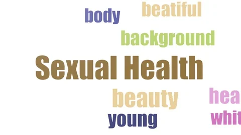 Sexual Health Tag Cloud Animated On Whit... | Stock Video | Pond5