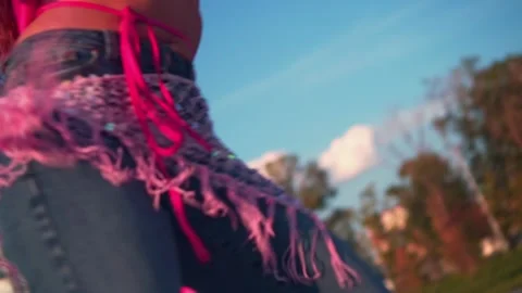 Sexy woman dancing belly dance | Stock Video | Pond5