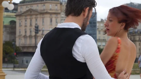 Sexy woman dancing a suggestive tango ro... | Stock Video | Pond5