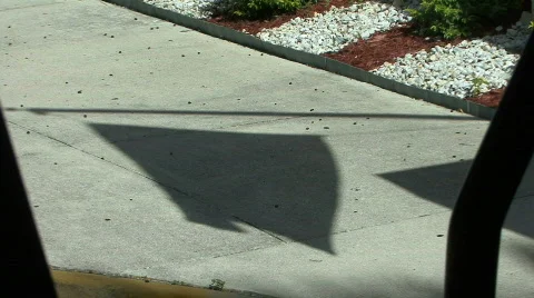 Shadow Flag Shadow Flag Falls Concrete Sidewalk Stock Video Footage | Royalty Free Shadow Flag ...