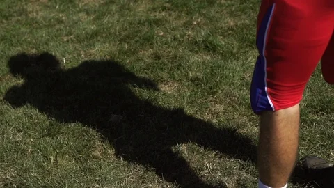 Throwing Football Stock Video Footage | Royalty Free Throwing Football ...