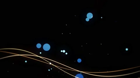 Shaking line animation on black backgrou... | Stock Video | Pond5