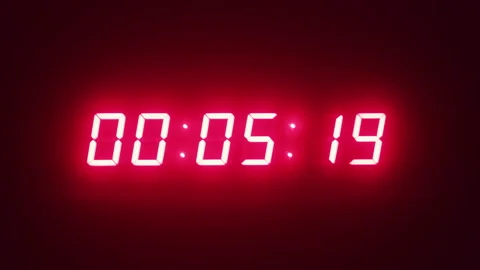 Shaky Eight Second Digital Countdown | Stock Video | Pond5