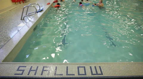 Shallow Pool Sign
