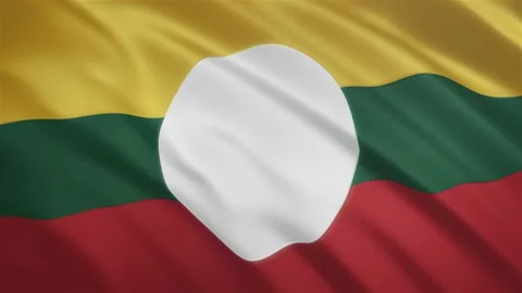 Shan State - Waving Flag Video Backgroun... | Stock Video | Pond5