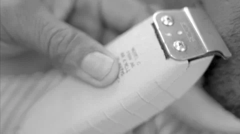 Shape Up Barber Shop Razor Clippers Blac... | Stock Video | Pond5