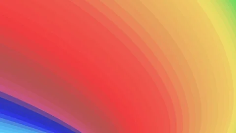 shape rainbow colors seamless loop rotat... | Stock Video | Pond5