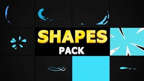 Shapes Pack | After Effects ~ After Effects #169571012