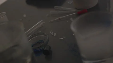 Shattered Test Tube