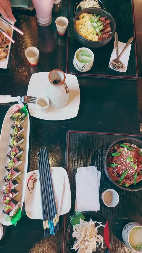 Japanese Meal Stock Video Footage | Royalty Free Japanese Meal Videos ...