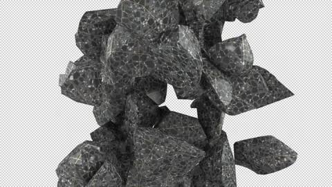 Debris Alpha Stock Footage ~ Royalty Free Stock Videos | Pond5