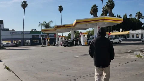 Shell Gas Station Convenience Store | Stock Video | Pond5