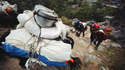 Sherpas Stock Videos – Royalty-Free HD & 4K Videos