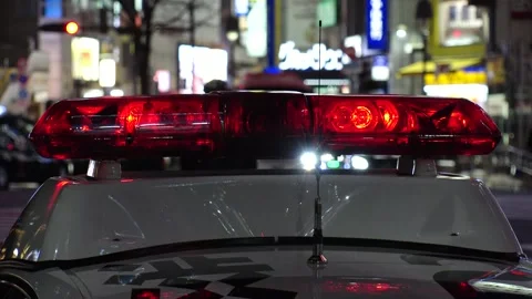 SHIBUYA, TOKYO, JAPAN : View of Police c... | Stock Video | Pond5