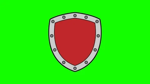 Shield Flat Stock Video Footage | Royalty Free Shield Flat Videos | Pond5