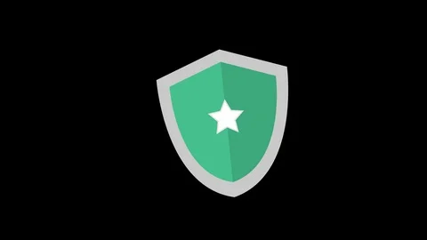 Sheild Animation Stock Video Footage | Royalty Free Sheild Animation ...