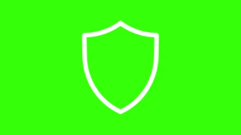 shield icon emblem logo animated shield ... | Stock Video | Pond5
