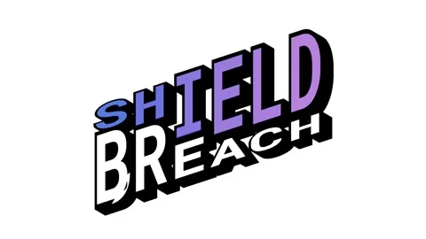 SHIELD vs BREACH, 3D Text Animation in I... | Stock Video | Pond5