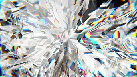 Loopable Diamonds Zoom Background Romantic Tanabata Wedding Love