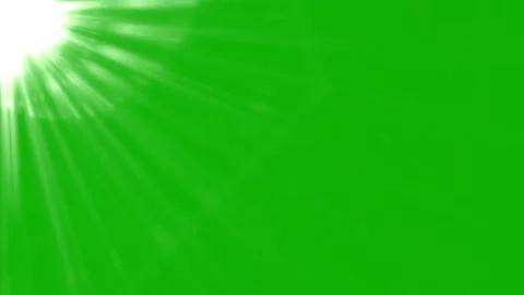 Sun Rays Green Screen Stock Footage ~ Royalty Free Stock Videos | Pond5