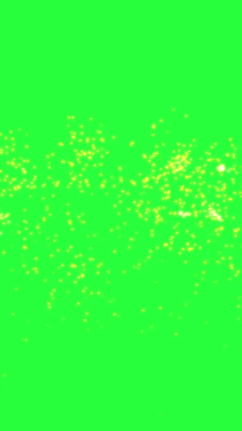 Shining Sparks On A Green Screen vertica... | Stock Video | Pond5