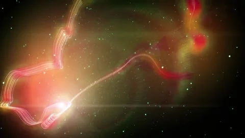 Shiny color shiny line animation white a... | Stock Video | Pond5