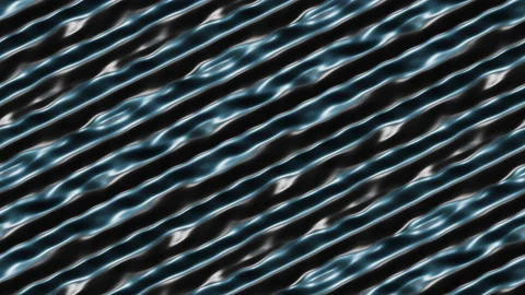 Shiny metallic animated texture, liquid ... | Stock Video | Pond5