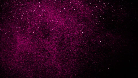 Shiny purple dust particles on alpha bac... | Stock Video | Pond5