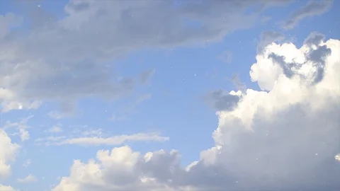 Shiny raindrops falling from the sky fil... | Stock Video | Pond5