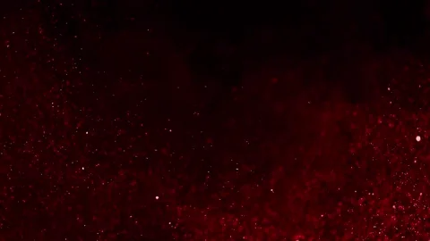Shiny red floating dust particles | Stock Video | Pond5