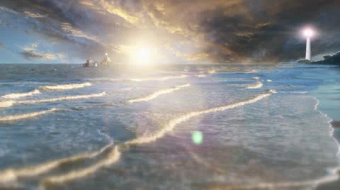 Boat Lighthouse Storm Stock Videos – Royalty-Free HD & 4K Videos