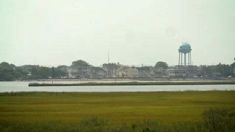 Ship Bottom NJ Water Tower | Stock Video | Pond5