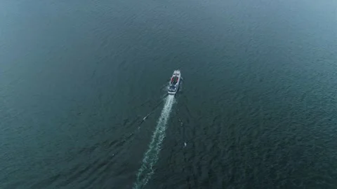 Ship Hel Aerial Statek Morze Baltyckie V... | Stock Video | Pond5