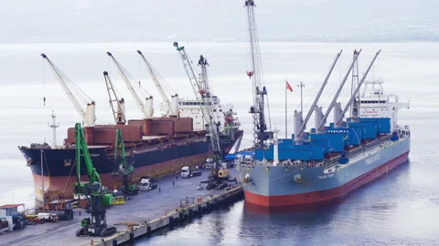 Loading Ship Stock Video Footage | Royalty Free Loading Ship Videos ...