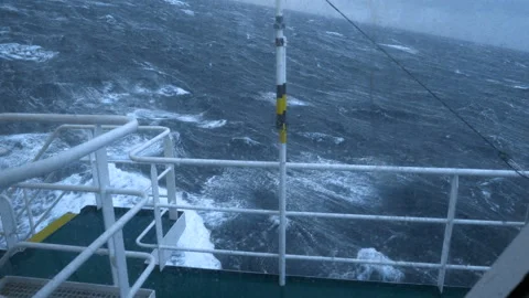 Railing Ship Deck Stock Video Footage | Royalty Free Railing Ship Deck ...