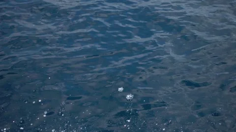 Ship trail. Spray from a motor boat, boa... | Stock Video | Pond5