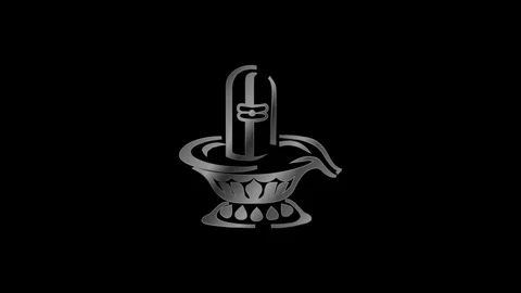 Shiv ling of Shiva Religious symbol Anim... | Stock Video | Pond5