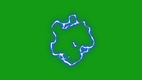 Shock wave motion graphics with green sc... | Stock Video | Pond5