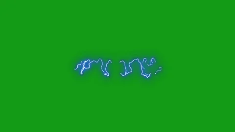 Shock wave motion graphics with green sc... | Stock Video | Pond5