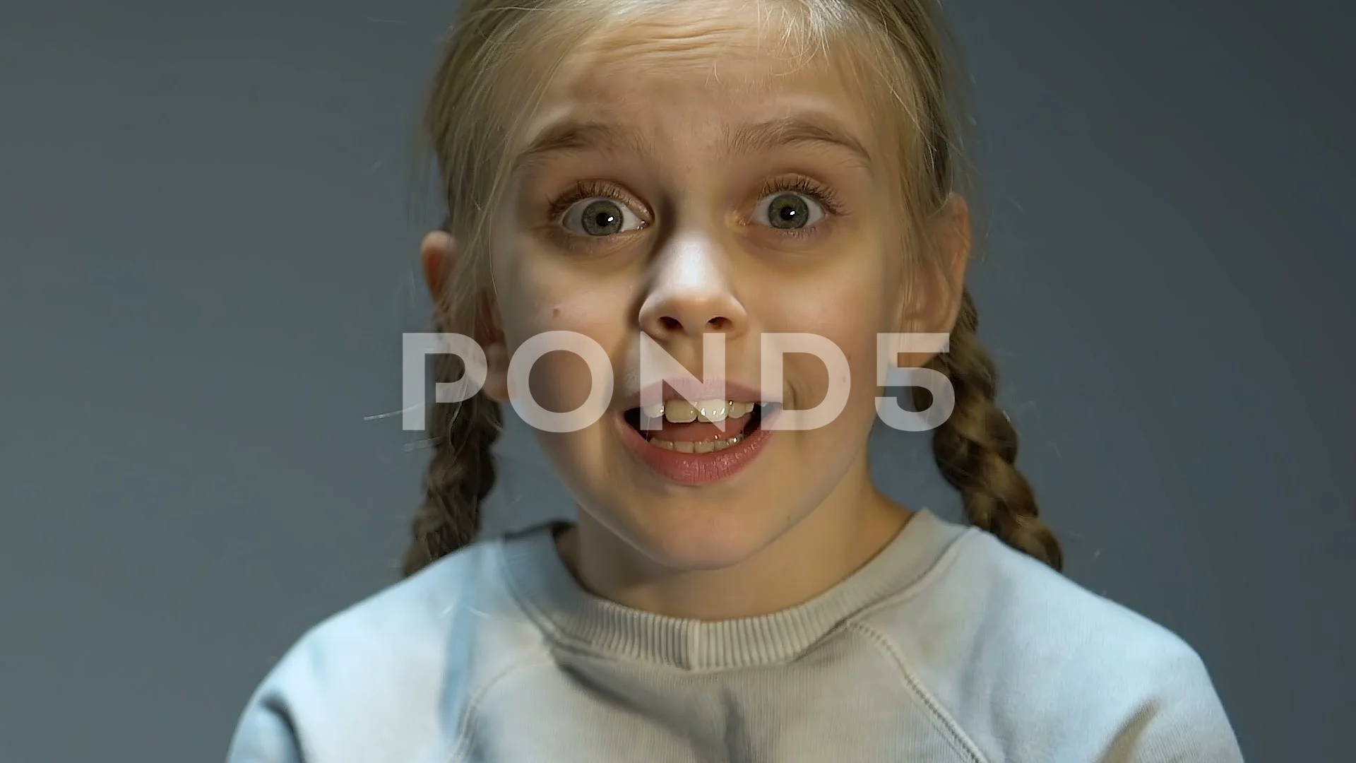 Baby Girl Shocked Face