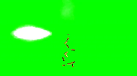 Shooting from automatic weapons on green... | Stock Video | Pond5