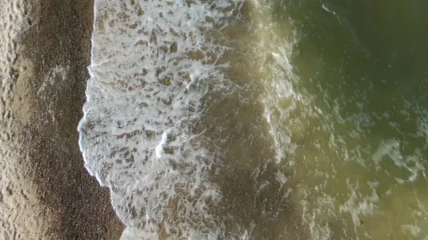 shooting from the drone. Top view of a s... | Stock Video | Pond5