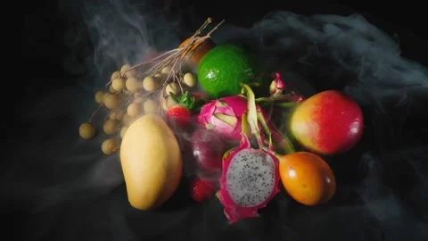 Fruits Smoke Stock Videos – Royalty-Free HD & 4K Videos | Pond5