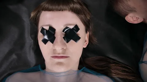 Woman Shooting Tape Stock Video Footage | Royalty Free Woman Shooting ...