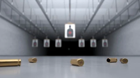 Bullet Shells Falling Stock Footage ~ Royalty Free Stock Videos | Pond5